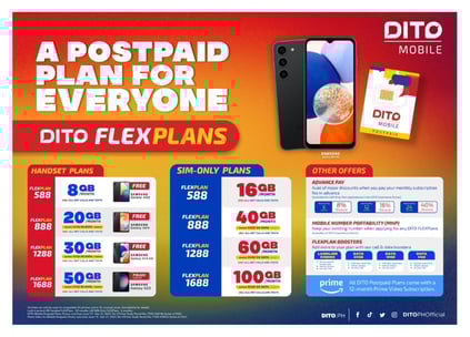 DITO OFFICIALLY LAUNCHES NEW 'POSTPAID PLANS FOR EVERYONE'