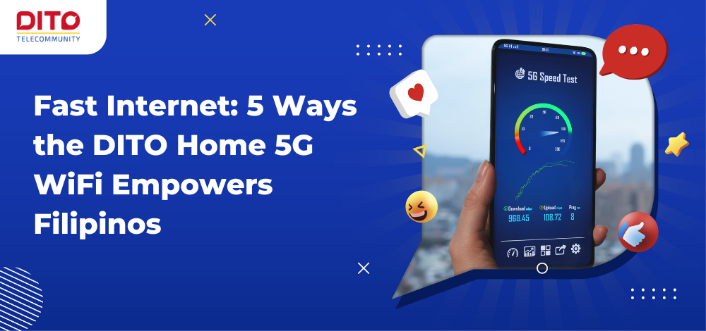 Experience DITO Home Fast 5G WiFi Connection | Philippines