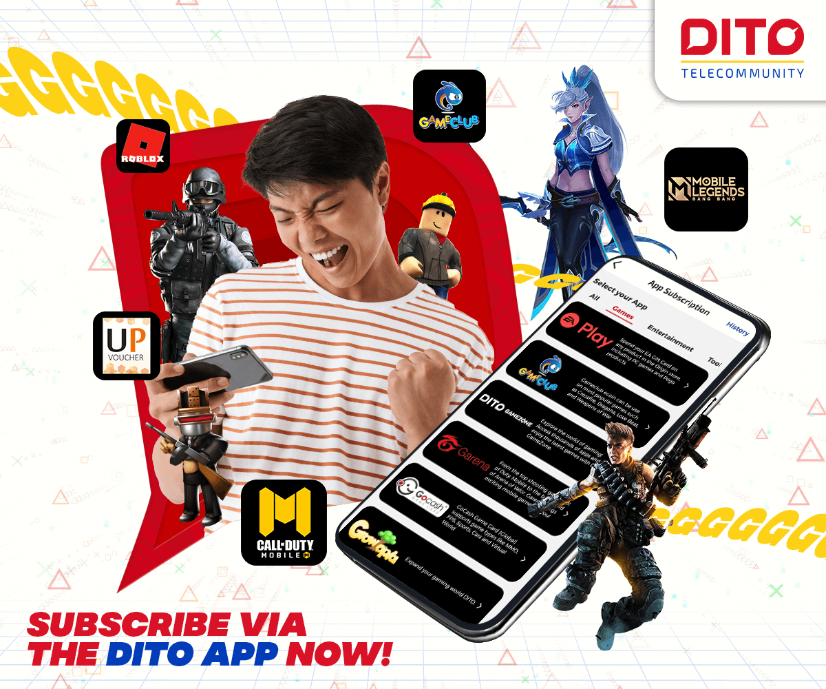 Level-up Gaming Experience DITO!