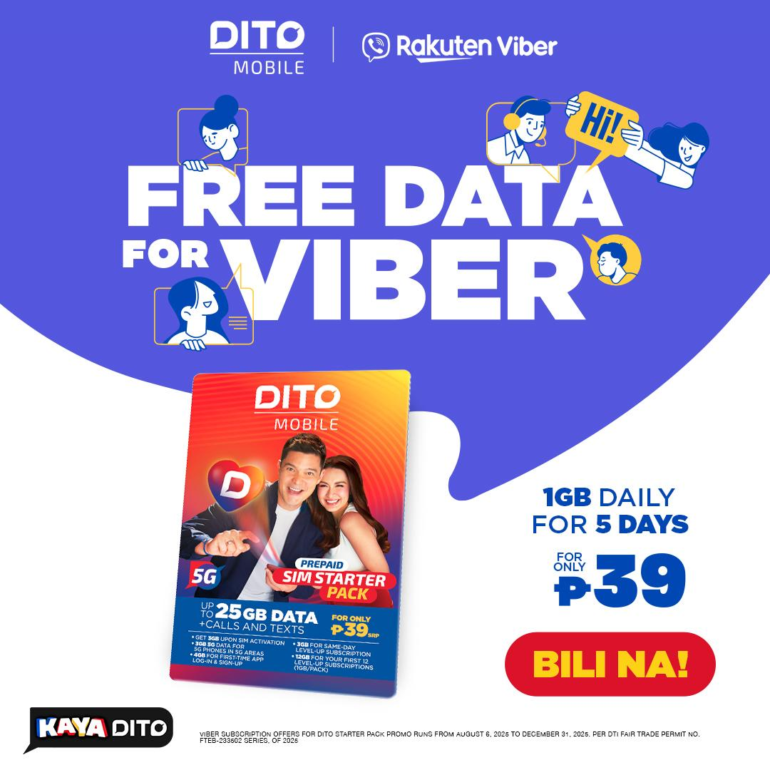 DITO and Rakuten Viber Partner to Enable Next-Level Digital Lifestyles