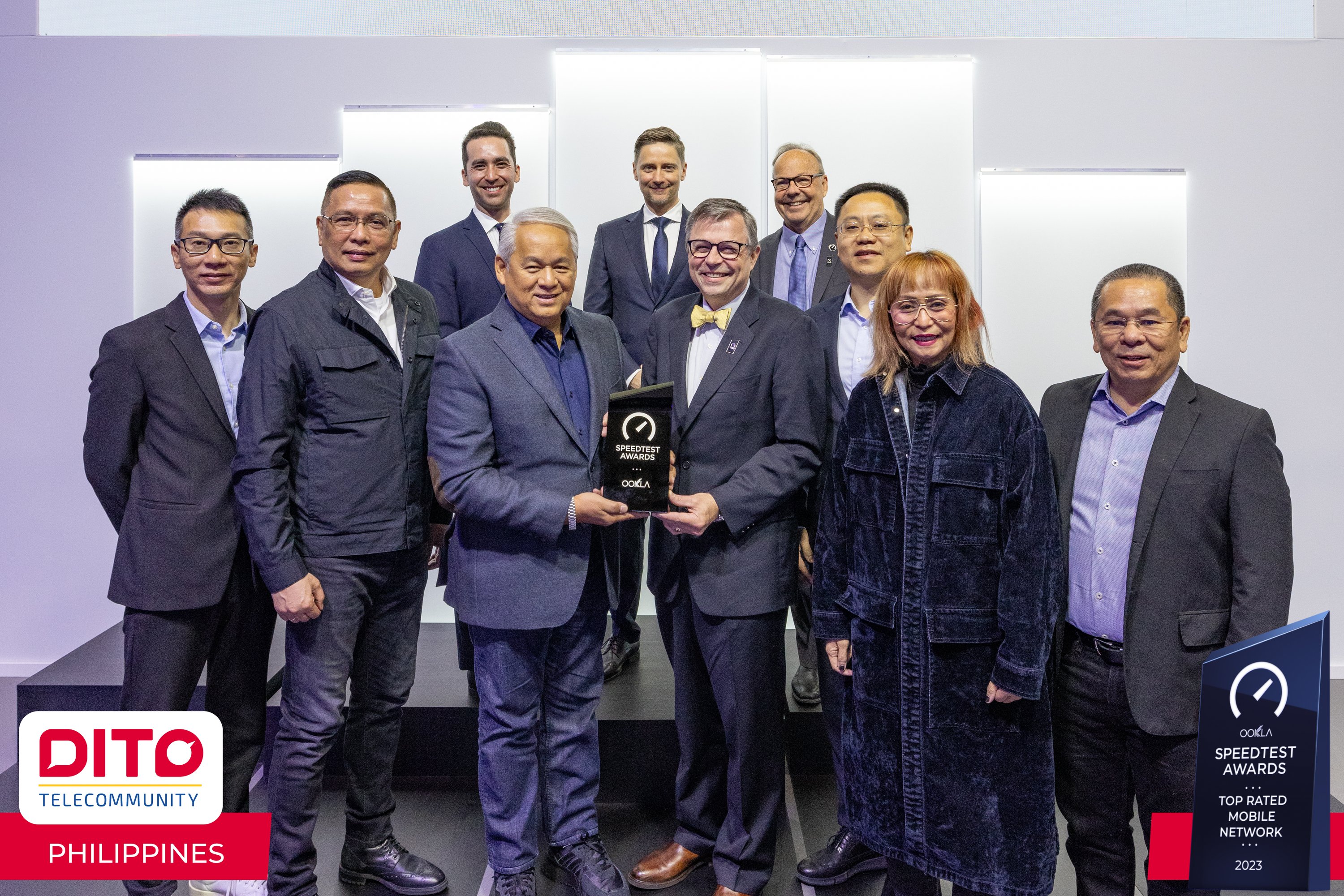 DITO rated #1 Mobile Network in the Philippines by Ookla®