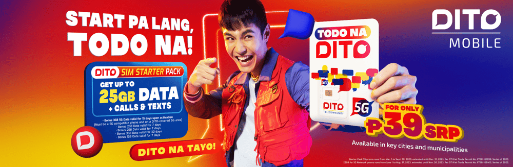 DITO | Rated #1 Mobile Network in the Philippines by Ookla