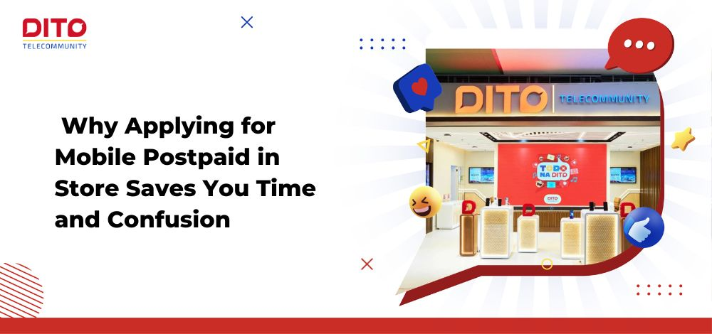 Apply for Mobile Postpaid in DITO Store | Philippines