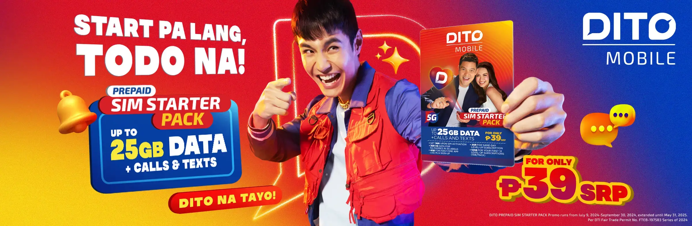 DITO SIM Starter Pack - DITO Telecommunity