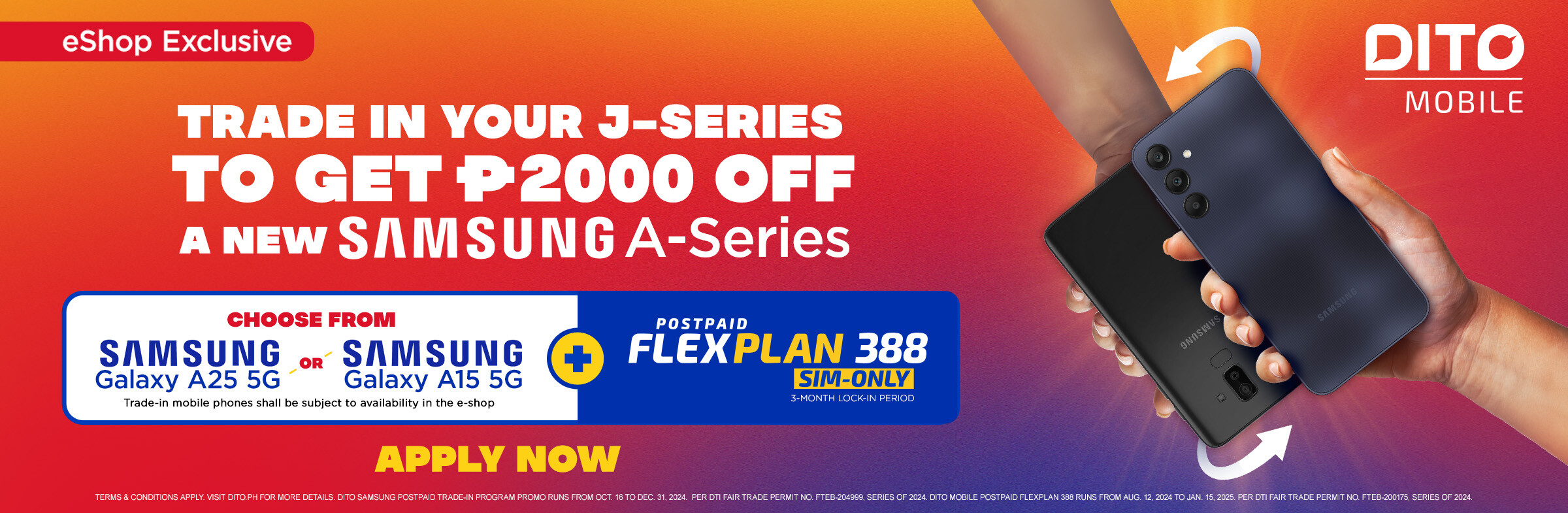 Get a brand-new phone and learn more about the current DITO e-shop ...